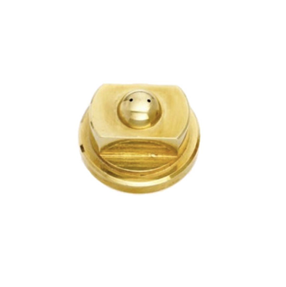 Adhesive Nozzles: Nordson® Style Nozzle, H20/E100, Dual Orifice, Straight